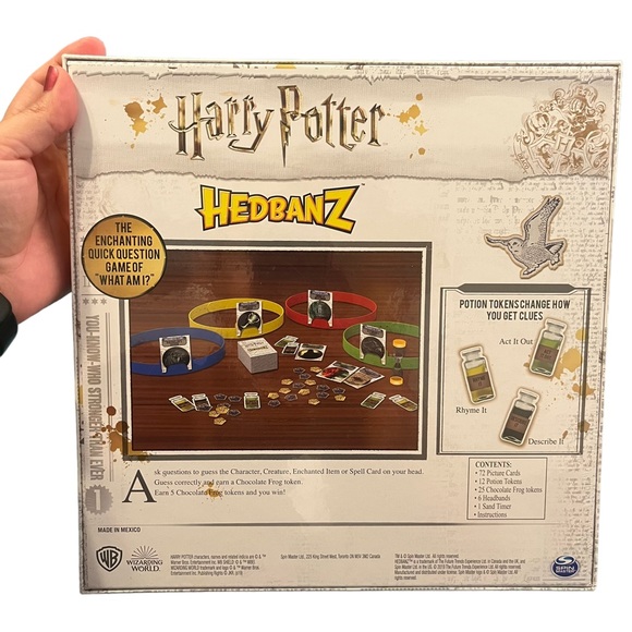Wizarding World Of Harry Potter | Toys | Harry Potter Hedbanz Party ...
